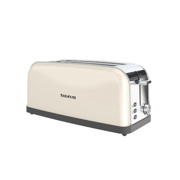 VINTAGE CREAM - 4 Slice Toaster 1500W Cream Color Taurus - RDA - Rock ...