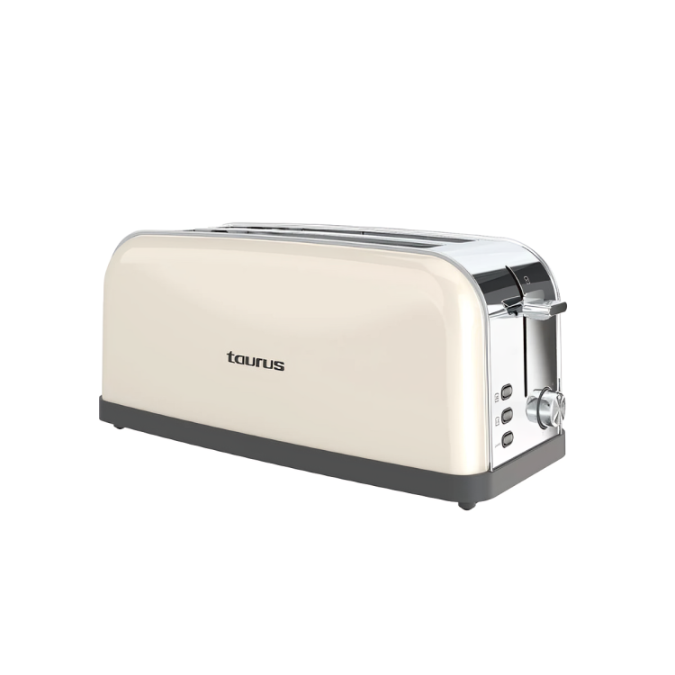 VINTAGE CREAM - 4 Slice Toaster 1500W Cream Color Taurus - RDA - Rock ...