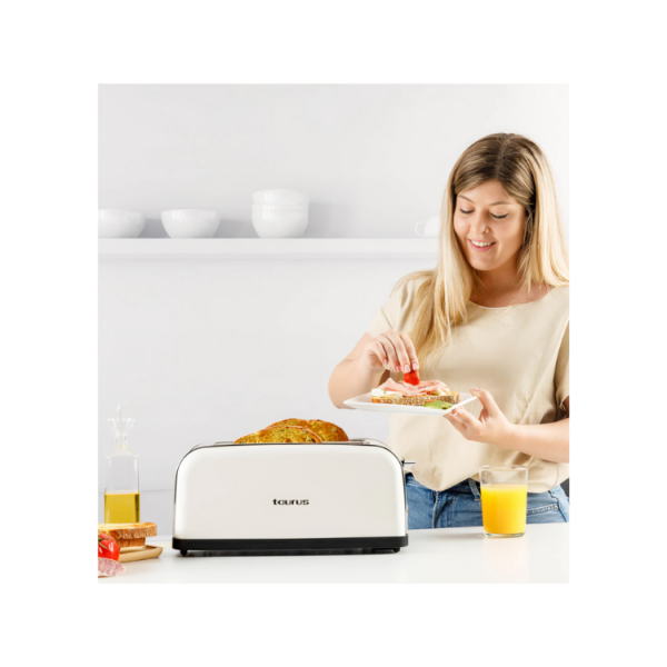 VINTAGE CREAM - 4 Slice Toaster 1500W Cream Color Taurus - RDA - Rock ...